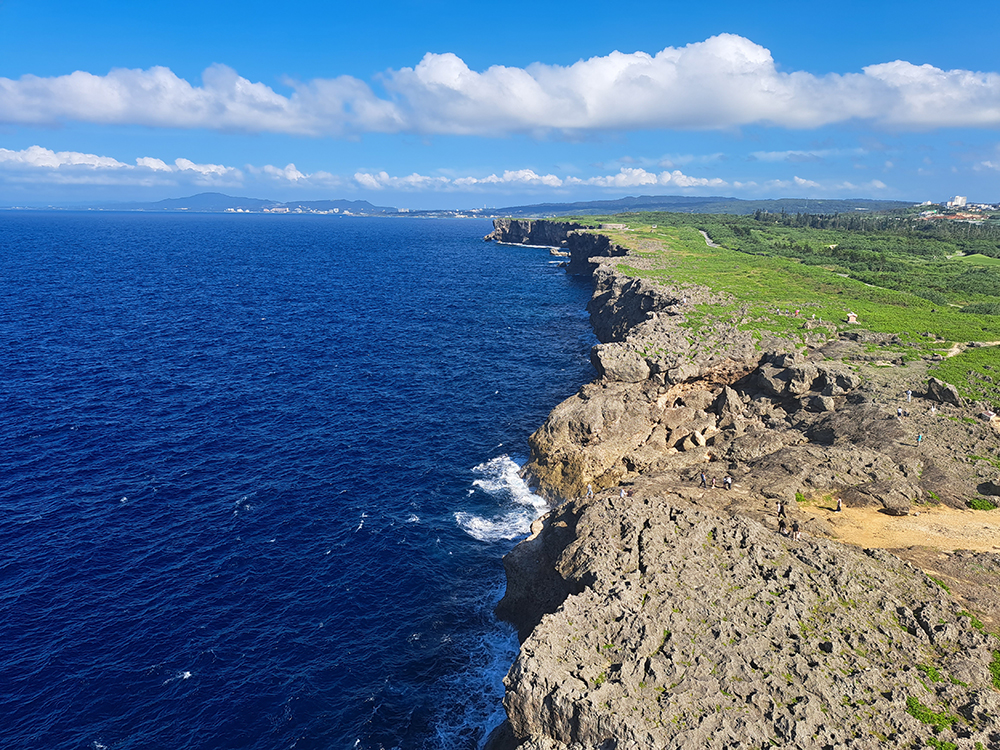 Outstanding view from the top! Great panoramic view spot! “Zanpa Misaki ...